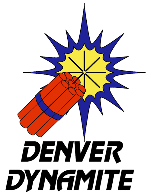Denver Dynamite football Logo on StatsCrew.com