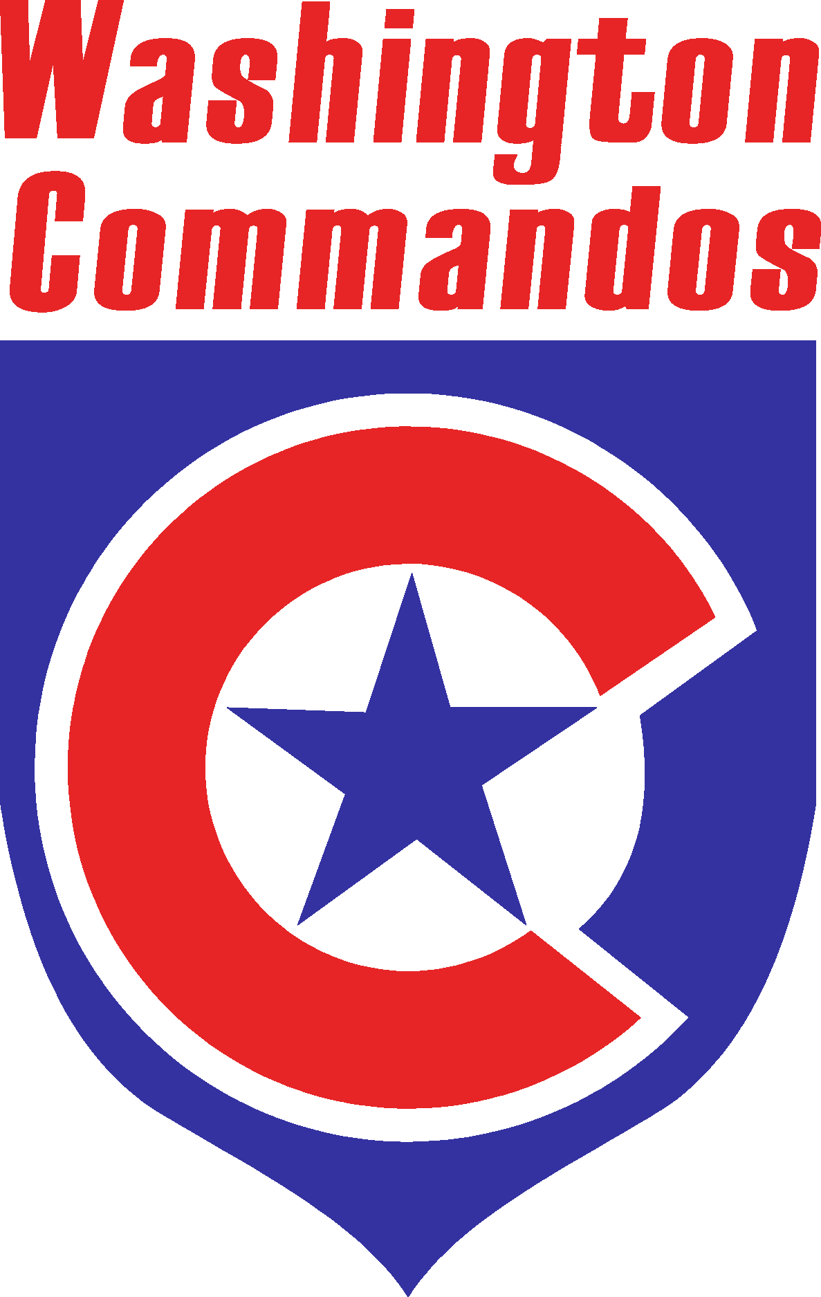 Washington Commandos football Logo on StatsCrew.com